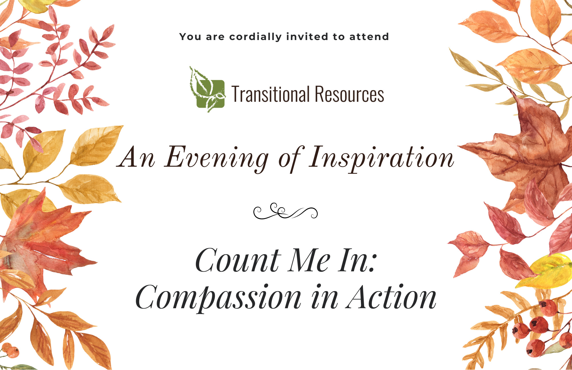 Events - Transitional Resources